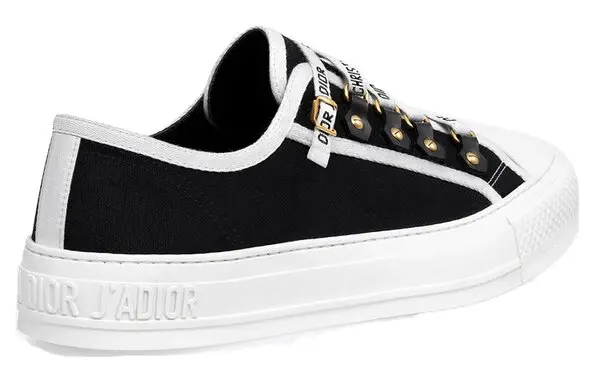 Dior Walk'n' Low Top Canvas Sneakers