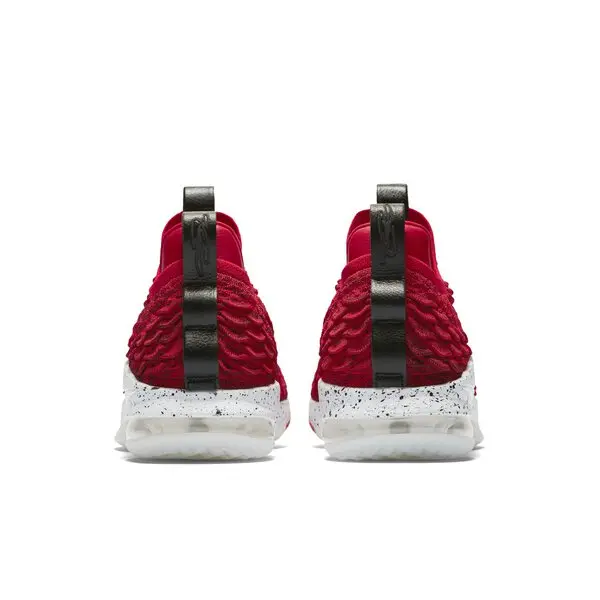 Nike Lebron 15 Low Athletic Sneakers - University Red/black