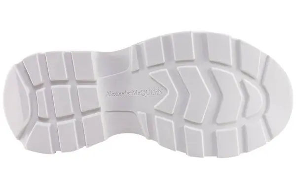 Alexander McQueen Tread Slick Combat Boots - White