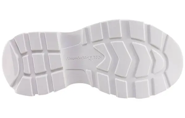 Alexander McQueen Tread Slick Combat Boots - White
