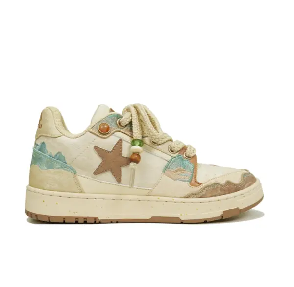 KAALIXTO Skateboarding Low "a City Of Cathay" Sneakers