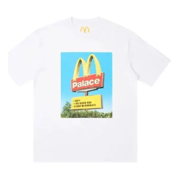 PALACE X Mcdonald's Sign T-shirt - White