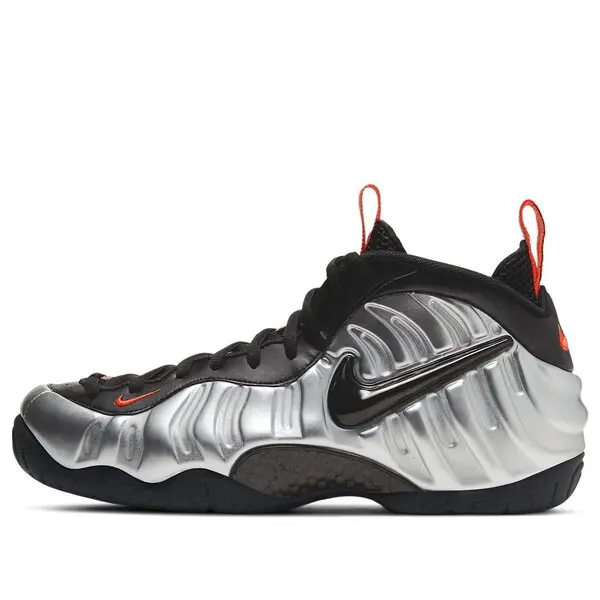 Nike Foamposite Pro "halloween 2020" Sneakers - Golden Silver/black/red