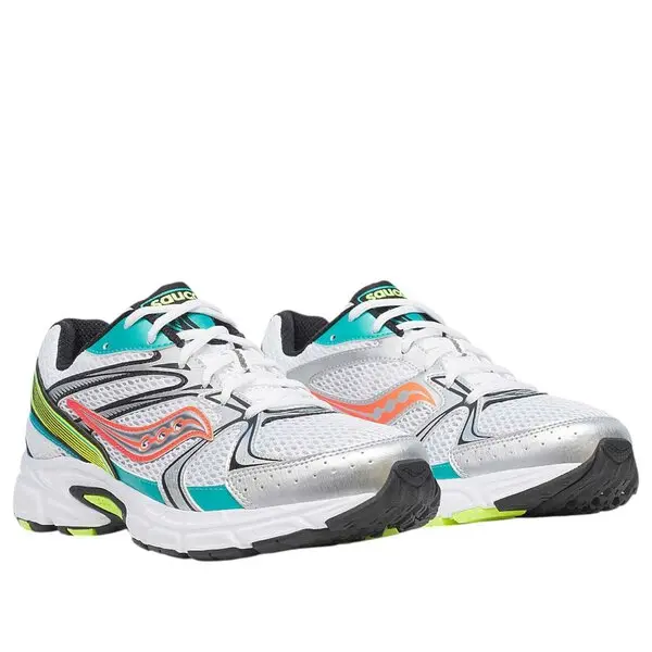Saucony Ride Millennium Athletic Sneakers - White/mutant/multicolor