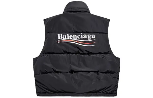 Balenciaga Political Campaign Cocoon Puffer Vest