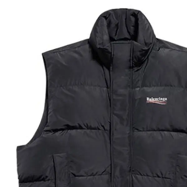 Balenciaga Political Campaign Cocoon Puffer Vest