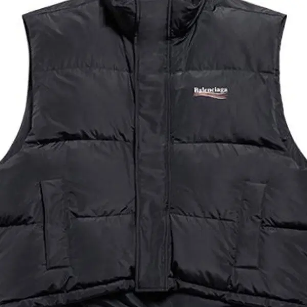 Balenciaga Political Campaign Cocoon Puffer Vest