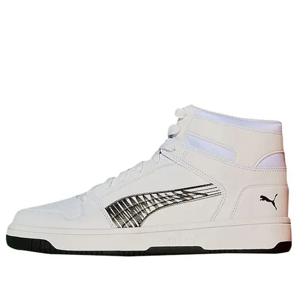 PUMA Rebound Layup Sl Sketch High-top Sneakers - White