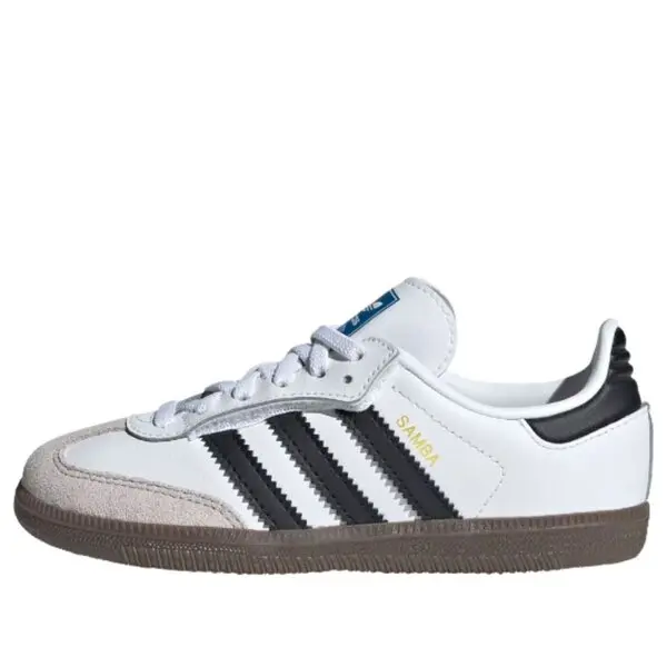 Adidas Samba "cloud White Core Black Gum" Sneakers - Cloud White/core Black/gum