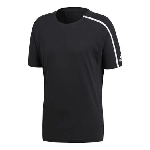 Adidas Sports Round Neck Z.n.e. Tee White - Black