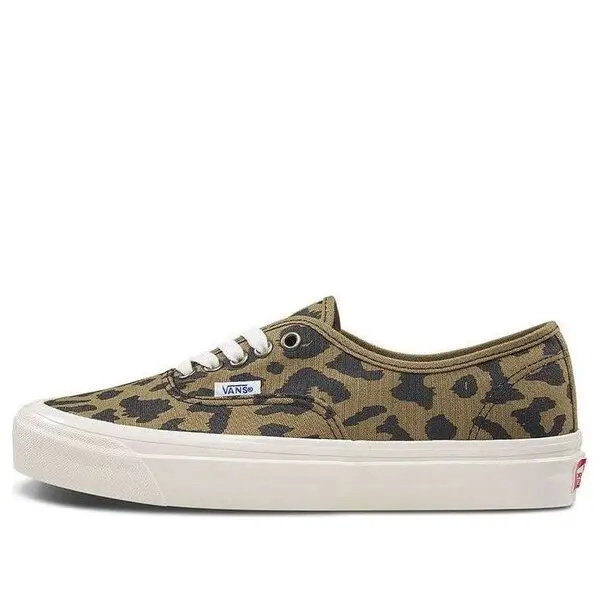 VANS Authentic 44 Dx 'og Leopard' Lace-up Low Top Sneakers - Brown