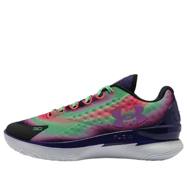 Under Armour Curry 1 Low Flotro Basketball Sneakers - Purple/black