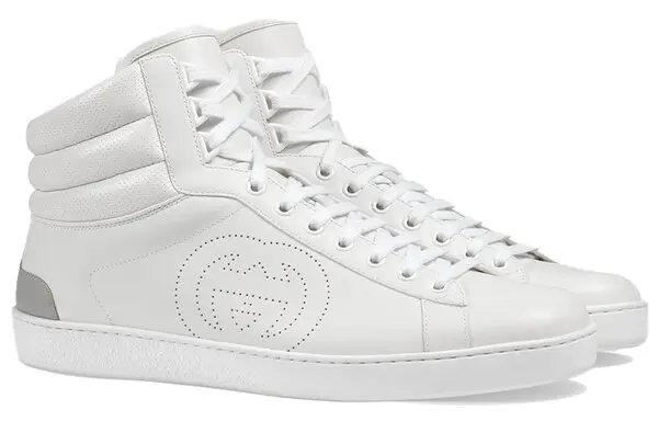 Gucci Ace High-top Leather Sneakers