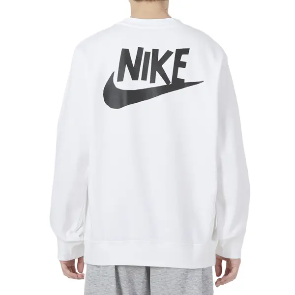 Nike Graphic Crewneck Sweatshirt - White/black