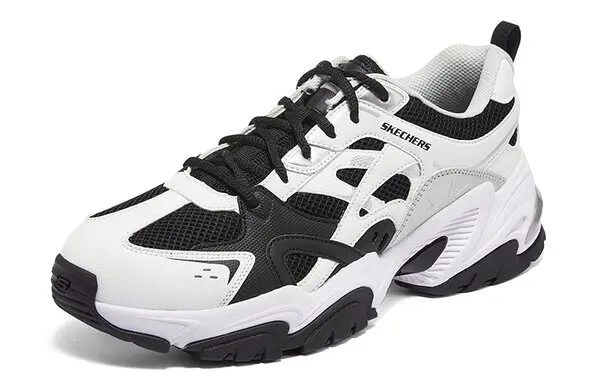 Sketchers Stamina V2 "black White" Athletic Sneakers - Black/white