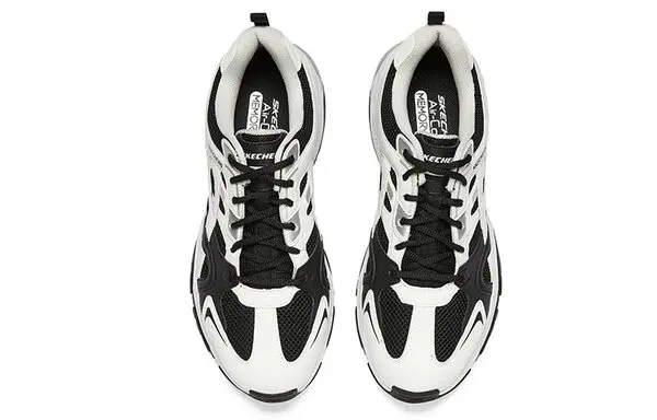 Sketchers Stamina V2 "black White" Athletic Sneakers - Black/white