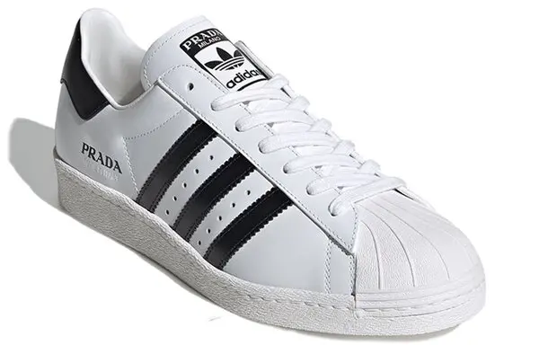 Adidas Prada X Superstar Low Top Sneakers