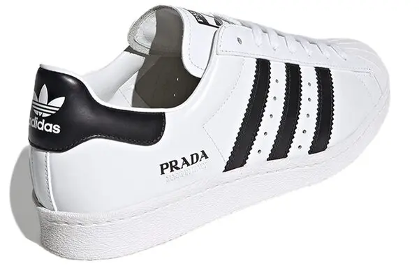 Adidas Prada X Superstar Low Top Sneakers