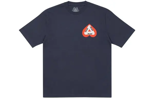 PALACE Tri-ferg Heart Short Sleeve T-shirt - Blue