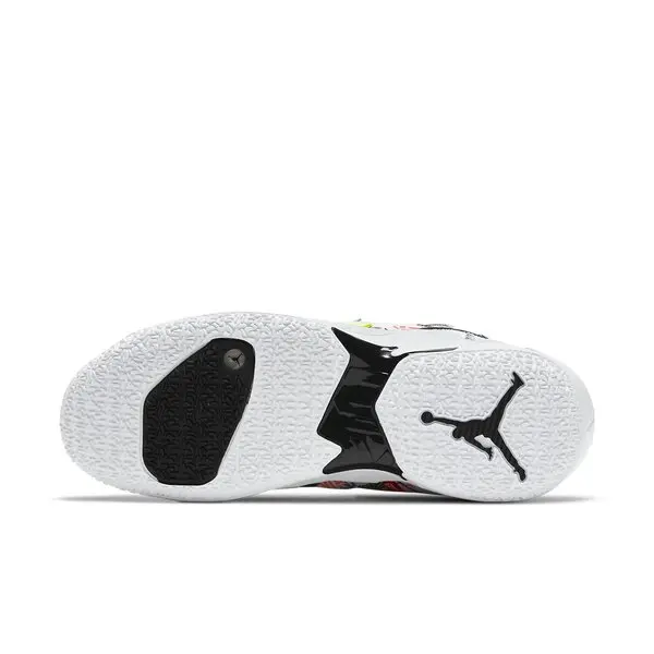 JORDAN Air Why Not Zer0.4 "graffiti" Athletic Sneakers - White