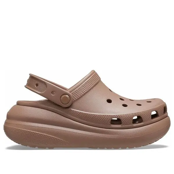 CROCS Classic Crush Clogs - Brown
