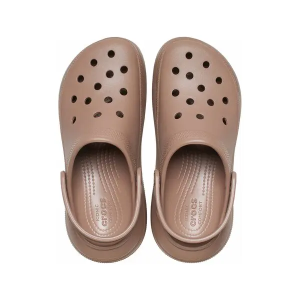 CROCS Classic Crush Clogs - Brown