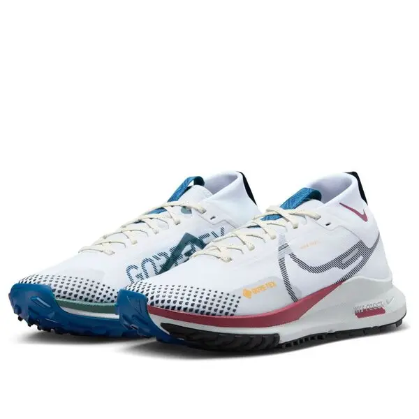 Nike Pegasus Trail 4 Gore-tex Athletic Sneakers - White/cedar/court Blue