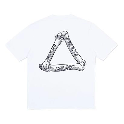 PALACE Bones Back Triangle Short Sleeve Tee - White