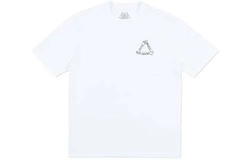 PALACE Bones Back Triangle Short Sleeve Tee - White