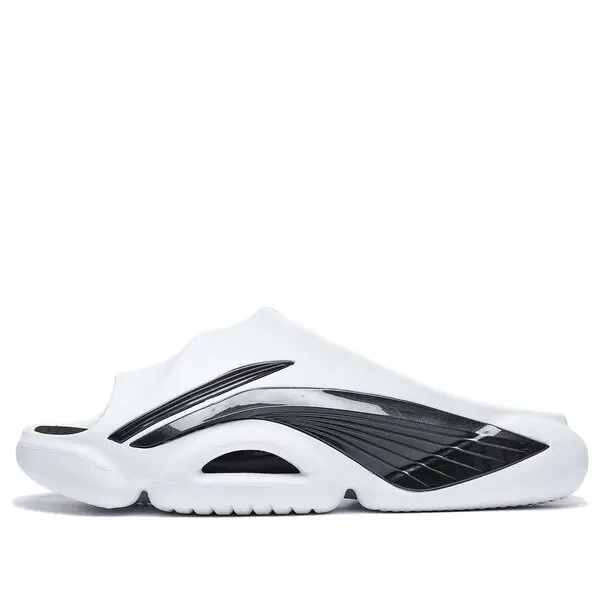 LI-NING Badfive Speed Slides - White/black