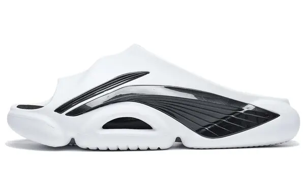 LI-NING Badfive Speed Slides - White/black