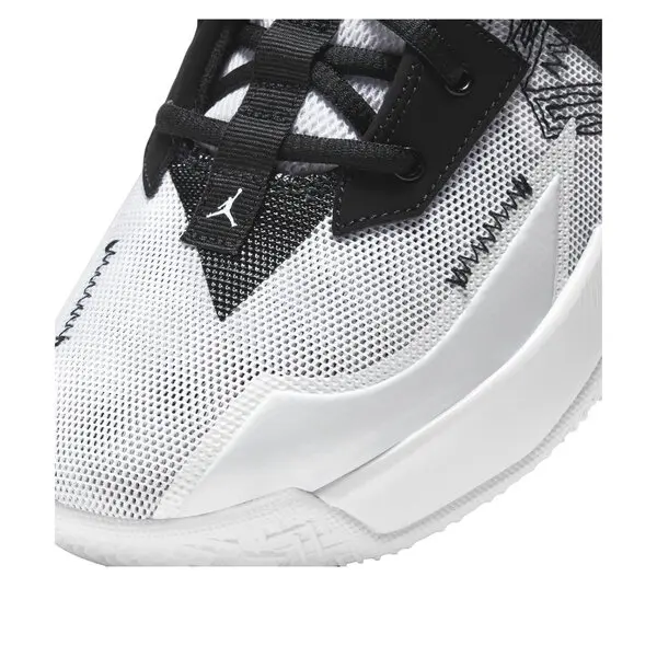JORDAN One Take 2 "marble" Basketball Sneakers - White/black/grey