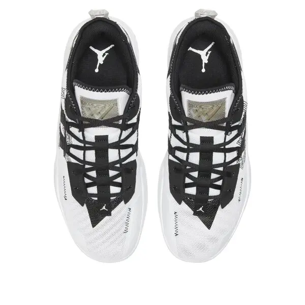 JORDAN One Take 2 "marble" Basketball Sneakers - White/black/grey