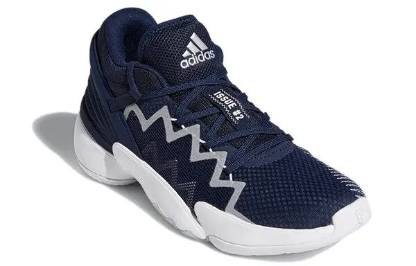 Adidas D.o.n. Issue #2 Collegiate Navy Sneakers - Blue/white
