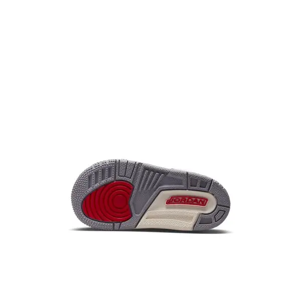 JORDAN 3 Retro "white Cement Reimagined" Sneakers - Summit White/fire Red/black