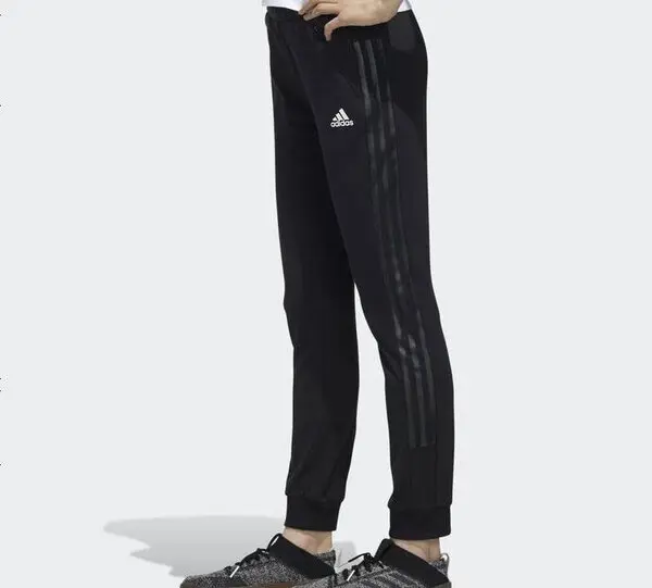 Adidas 3-stripes Ankle Cone Sports Pants Black