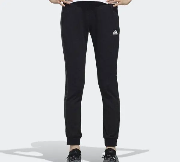 Adidas 3-stripes Ankle Cone Sports Pants Black