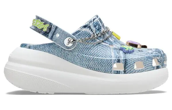 CROCS Sza X Classic Crush Clog - Denim