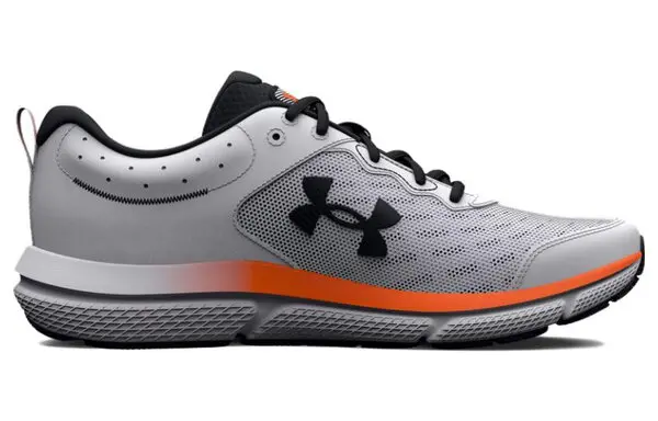 Under Armour Charged Assert Athletic Shoes - White/black