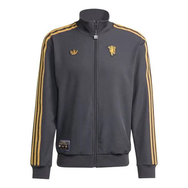 Adidas Manchester United Track Jacket - Utility Black