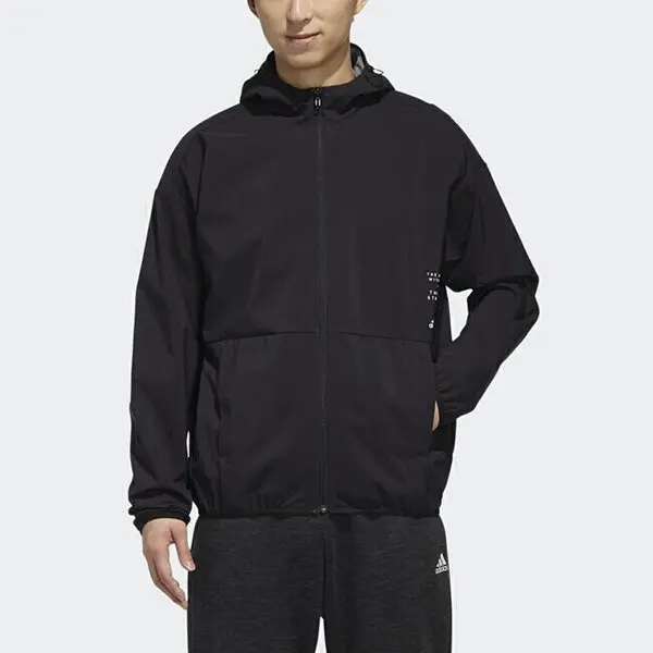 Adidas Id Trvl Wv Jk Windproof Hooded Jacket