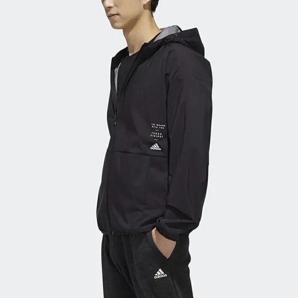 Adidas Id Trvl Wv Jk Windproof Hooded Jacket