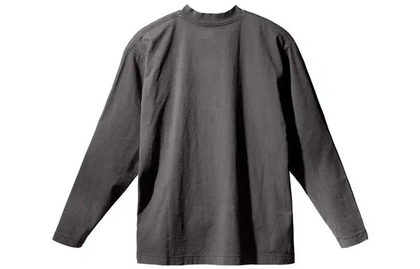 Yeezy Ss22 Logo Longsleeve Tee 'dark - Grey