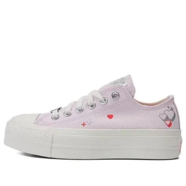 CONVERSE Chuck Taylor All Star Lift Platform Low Top Sneakers - Pink