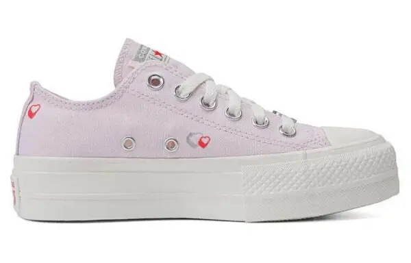 CONVERSE Chuck Taylor All Star Lift Platform Low Top Sneakers - Pink