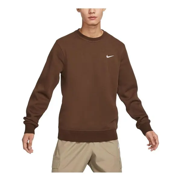 Nike Swoosh Sweatshirt Asia Sizing - Brown