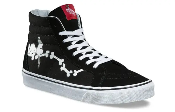 VANS Peanuts X Sk8-hi Reissue 'snoopy Bones' High Top Sneakers