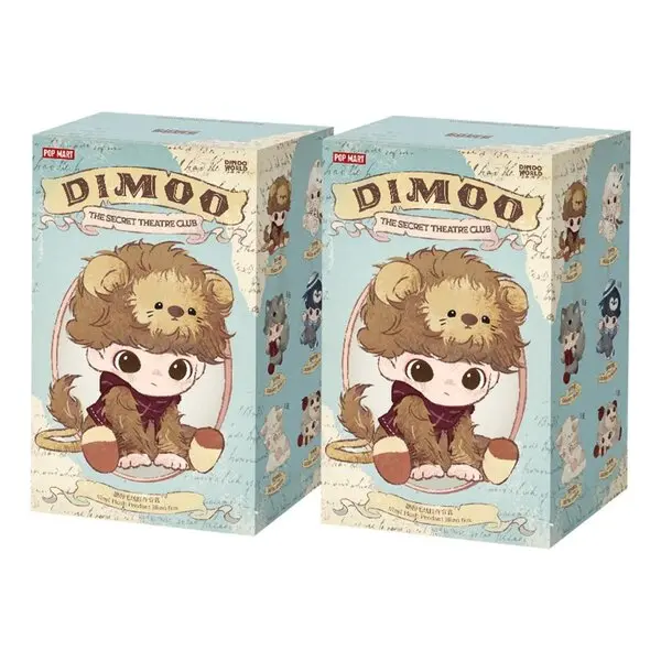 POP MART Dimoo The Secret Theatre Club Series Vinyl Plush Pendant Blind Box - Multi-color