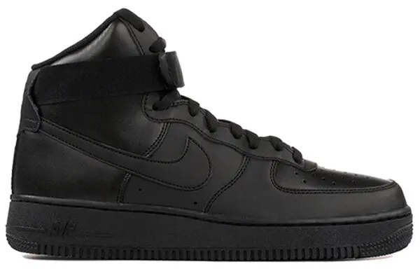 Nike Force 1 High '07 Sneakers - Blavk/black