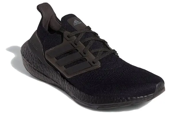 Adidas Ultraboost 21 "triple " Athletic Sneakers - Black